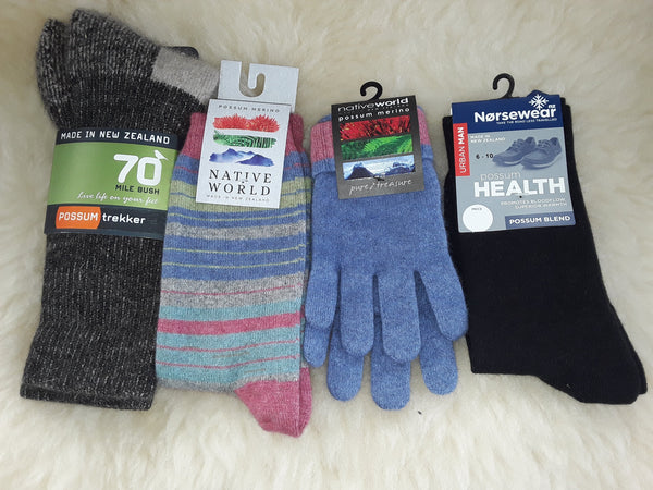 Possum merino diabetic seamless soft top socks | Kiwi Country Clothing